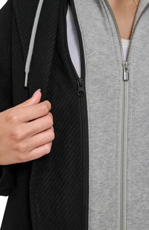 Champion Topcoat With Removable Hooded Bib - Black