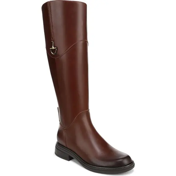27 EDIT NATURALIZER Oslo Knee High Boot - Rich Cognac Brown