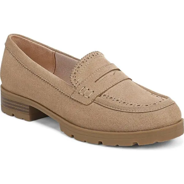 LIFESTRIDE London 3 Platform Penny Loafer - Biscotti Beige