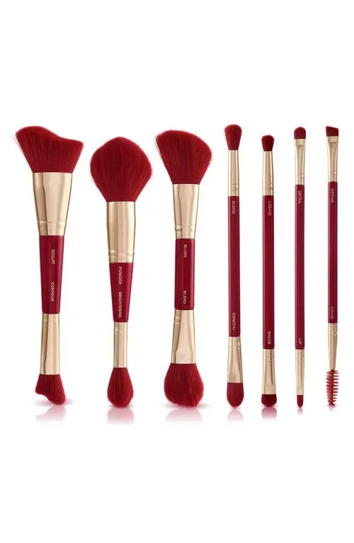 SPECTRUM Very Cherry 10-piece Dual Ended Makeup Brush
