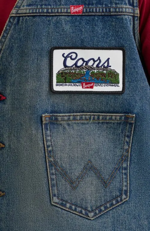 Wrangler Embroidered Denim Vest