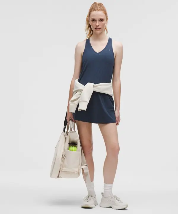 lululemon Jersey Racerback Tennis Dress - Size XXS - Club Blue