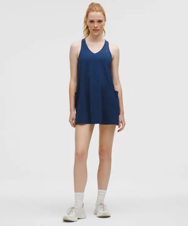 Lululemon Racerback Tennis Dress - Club Blue | Editorialist