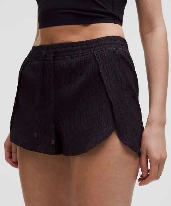 Lululemon Negative Split Textured Run Short 2.5 - Nightmoth