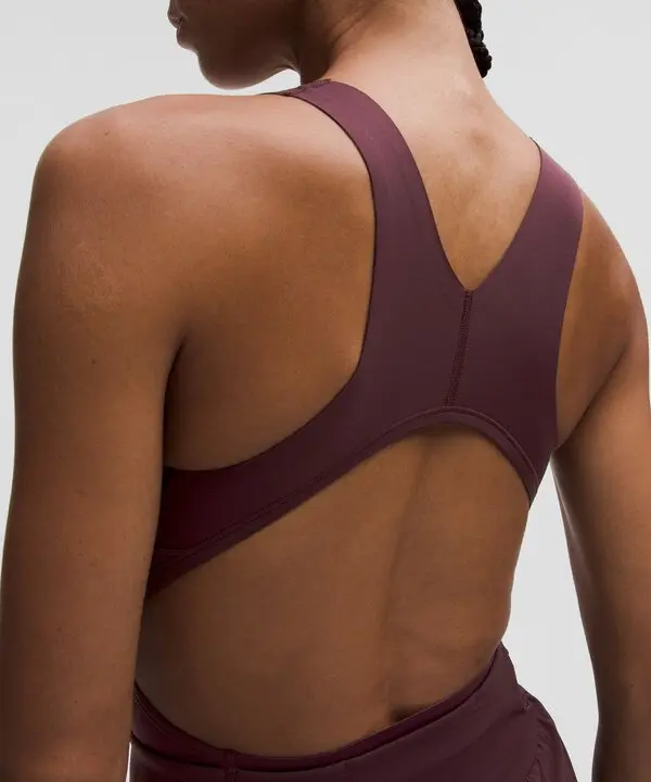 Lululemon Go Further Split-short Runsie - Goodnight Plum