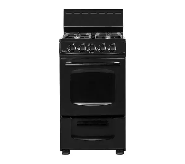 IMPECCA 20' Freestanding Gas Range With Cast Iron Grate S, 2.16 Cf Oven - One-color