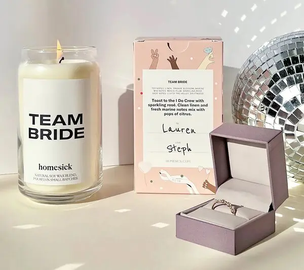 HOMESICK Team Bride Candle