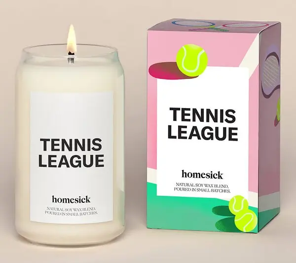 HOMESICK Tennis League Candle - One-color