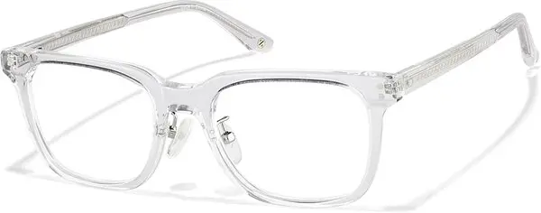 Zenni Rectangle Full-rim Eyeglasses - Clear
