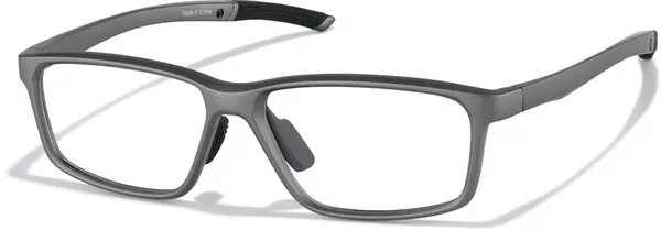 Zenni Rectangle Full Rim Eyeglasses - Gray