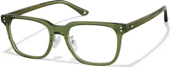 Zenni Rectangle Full Rim Eyeglasses - Olive Green