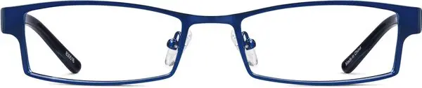 Zenni Rectangle Full Rim Eyeglasses - Blue