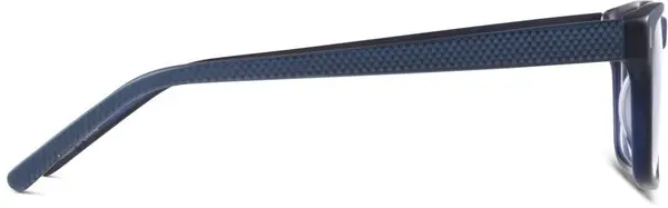 Zenni Classic Rectangle Glasses Plastic Full Rim Frame - Blue