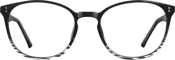 Zenni Punk Round Eyeglasses - Black