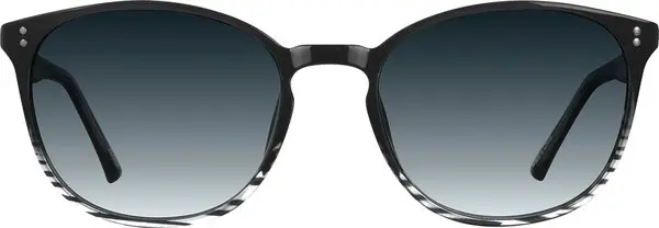 Zenni Punk Round Eyeglasses - Black