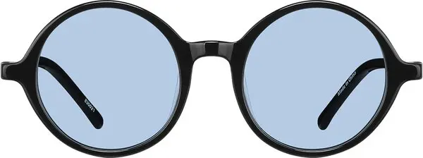 Zenni Punk Round Eyeglasses - Black