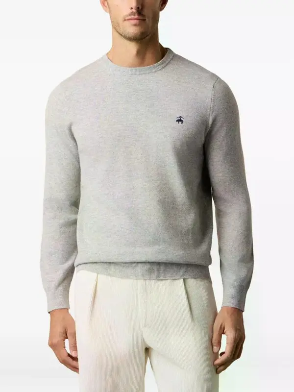 Brooks Brothers Lambswool Crew-neck Sweater