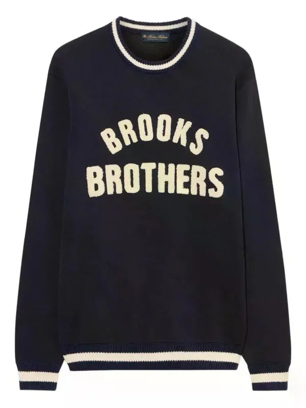 Brooks Brothers Terry Crewneck Sweater