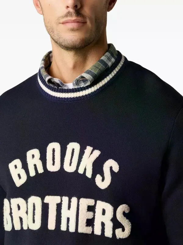 Brooks Brothers Terry Crewneck Sweater