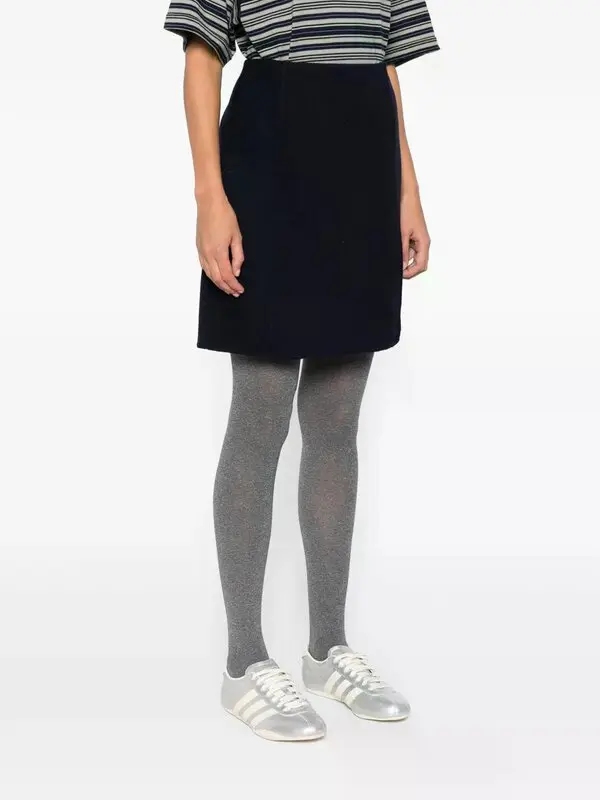 P.a.r.o.s.h Panelled Wool Skirt