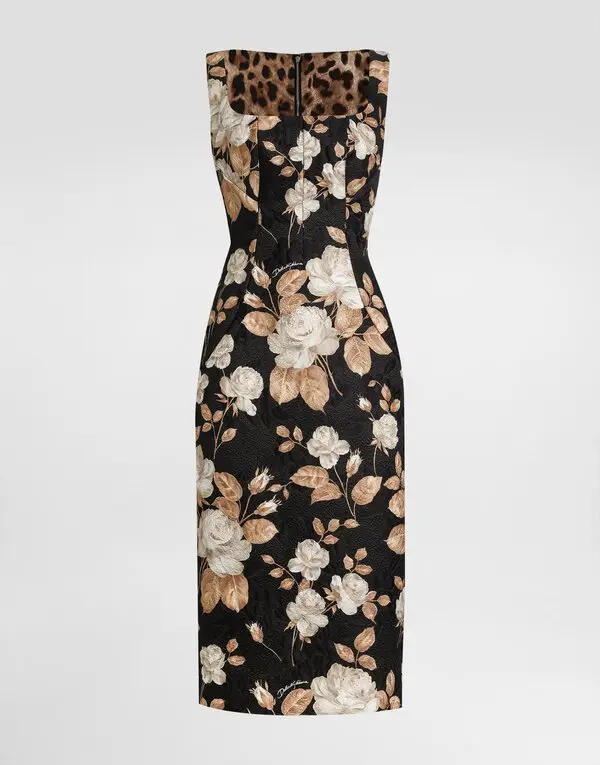 Dolce & Gabbana Rose- Brocade Dress