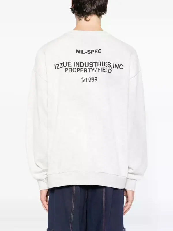 Izzue Logo-embroidered Crewneck Sweatshirt