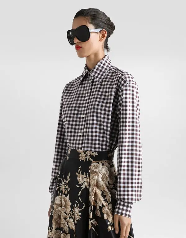 Dolce & Gabbana Cotton Check Shirt