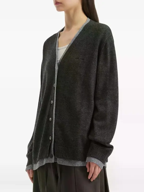 TOUT A COUP Embroidered-logo Cardigan