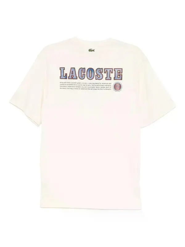 Lacoste Printed Jersey T-shirt