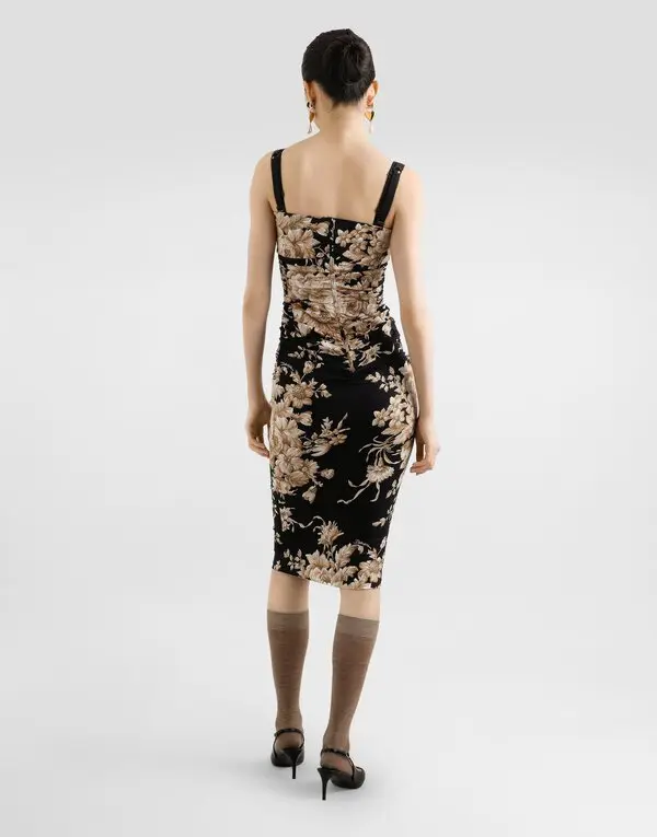 Dolce & Gabbana Rose- Fitted Dress