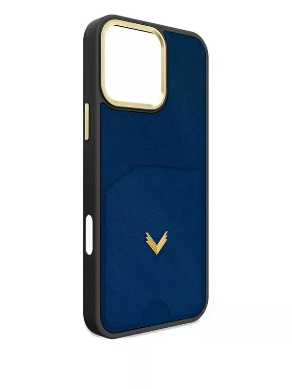 VELANTE Saffiano Leather Cardholder Iphone 16 Pro Max Case