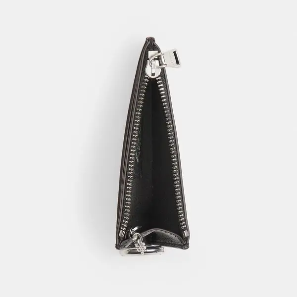 COACHTOPIA Topia Alter/ego Zip Card Case With Key Ring - Black