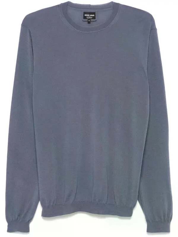 Giorgio Armani Cashmere Crew Neck Sweater