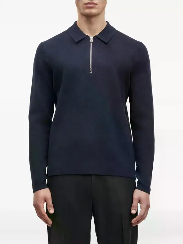 SAMSOE SAMSOE High-neck Zip-up Sweater