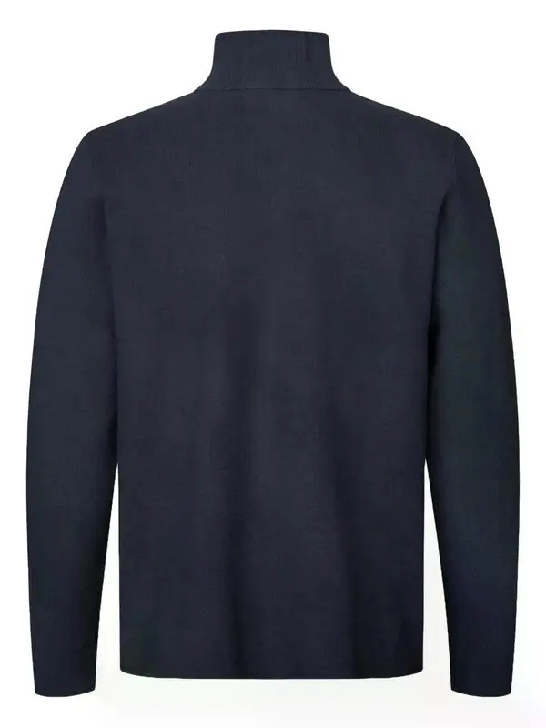 SAMSOE SAMSOE High-neck Zip-up Sweater