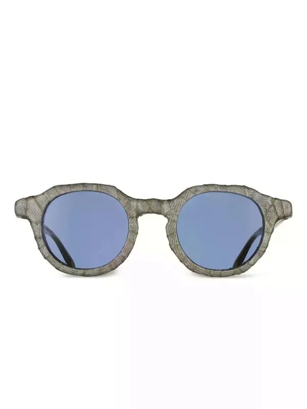 MASSADA Wrapped Mart1 Round-frame Sunglasses