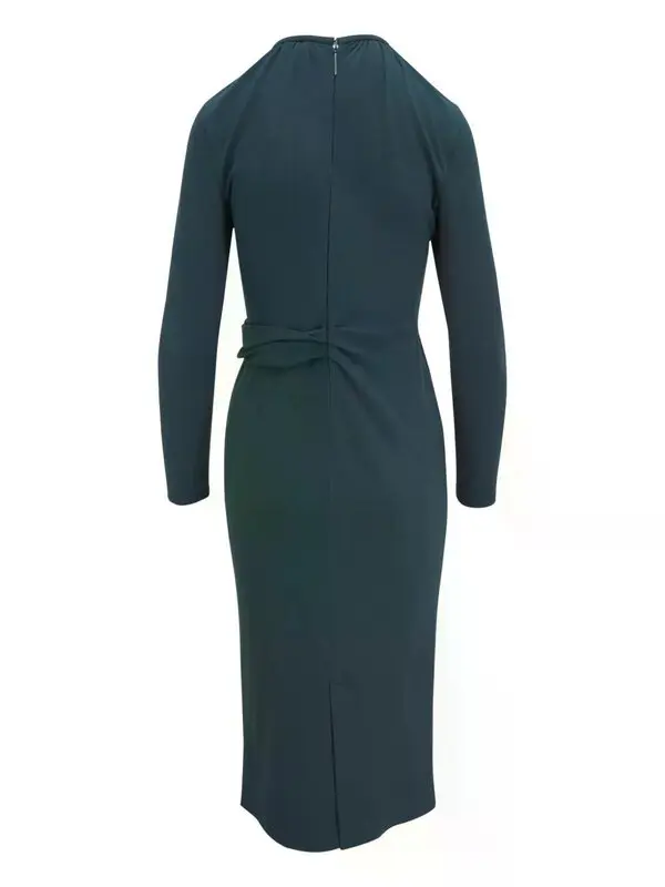 Giorgio Armani Draped Detailing Dress