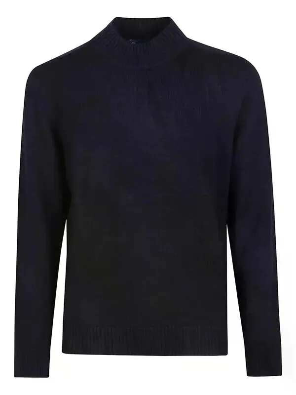 DRUMOHR Mock-neck Merino-wool Sweater