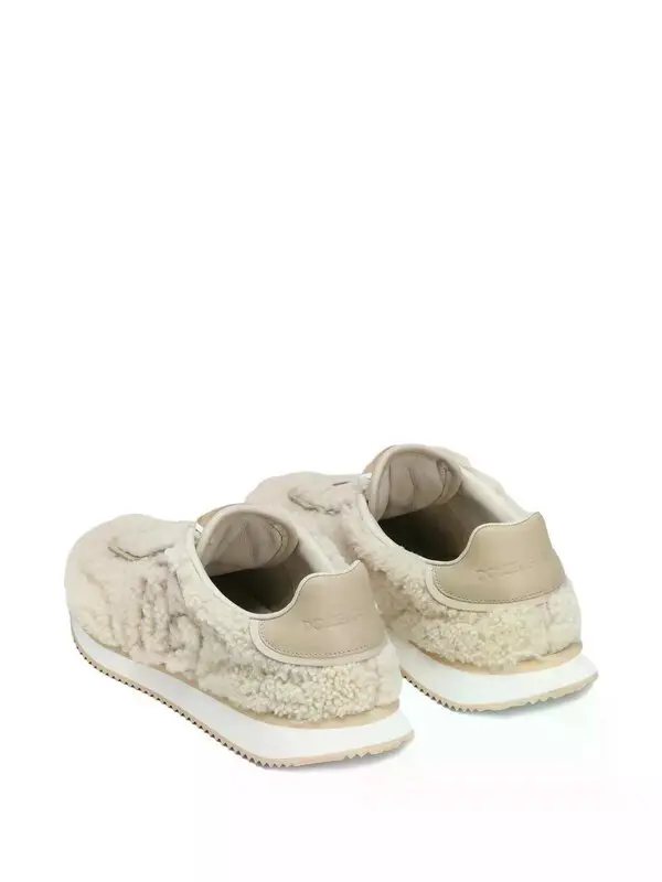 Dolce & Gabbana Shearling Sneakers - Neutrals