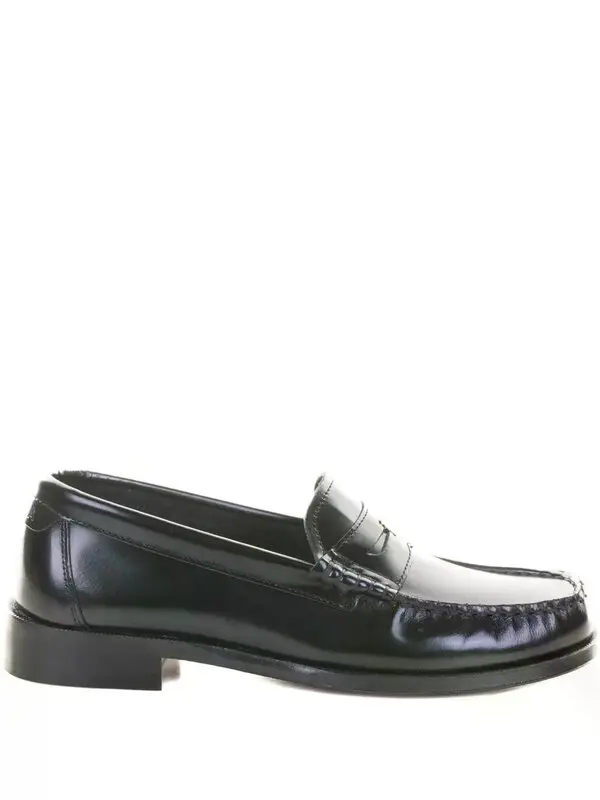 Furla Leather Penny-strap Loafers