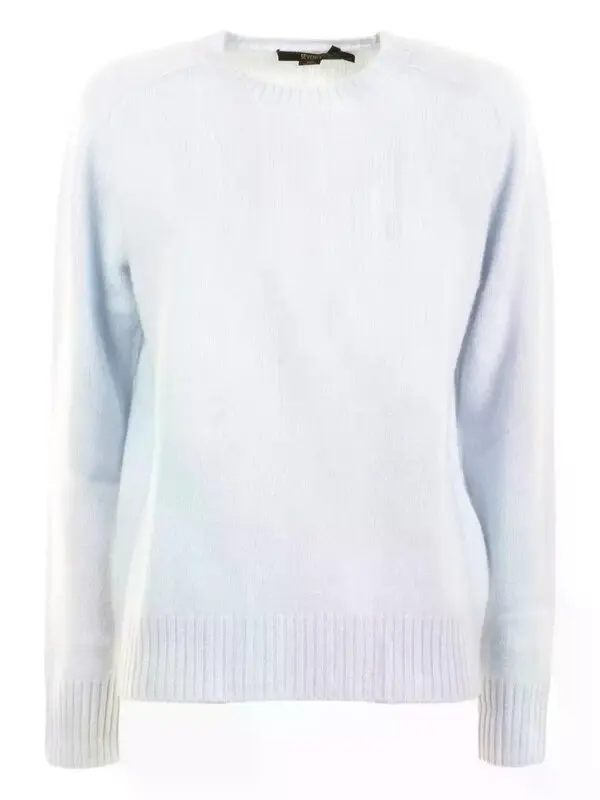 Seventy Crew-neck Ribbed-hem Sweater