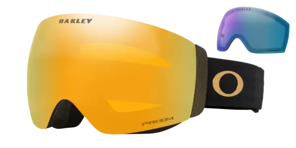 Oakley Flight Deck™ Pro M Snow 50th Anniversary Goggle - Gold,black