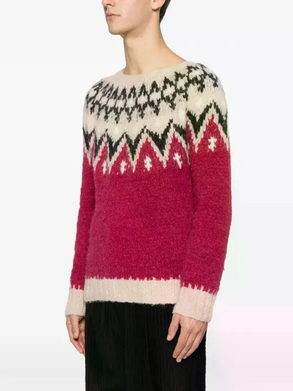FRANTIC Fair Isle Wool Sweater
