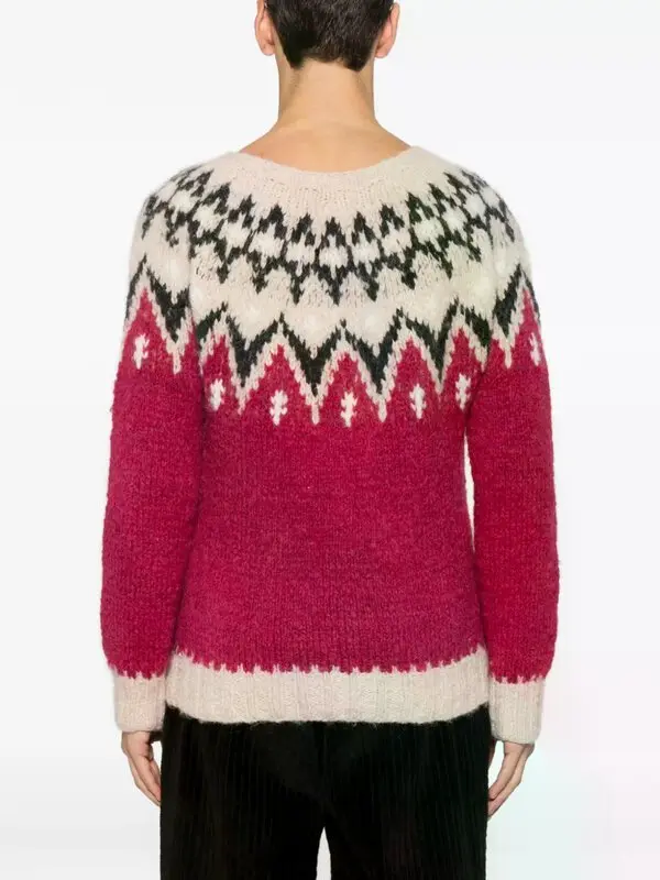 FRANTIC Fair Isle Wool Sweater