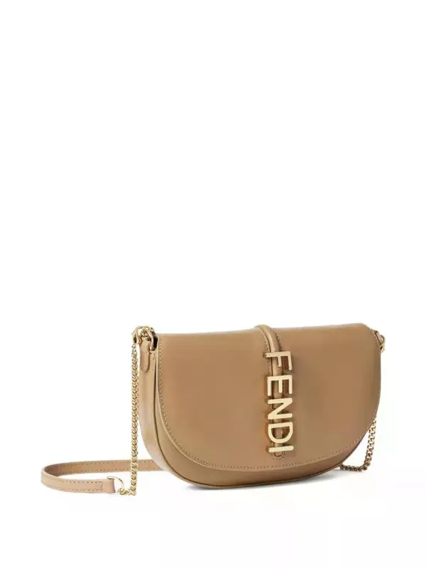 Fendi Graphy Wallet-on-chain - Brown