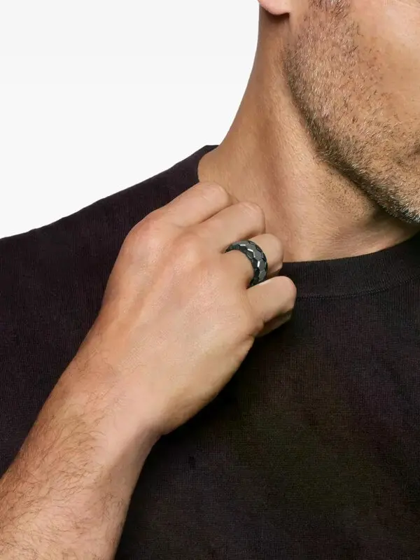 David Yurman Hex Stack Ring
