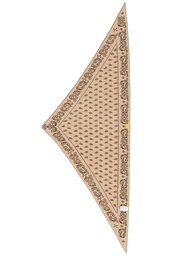 Guest In Residence The Wild Rag In Brown - Burnt Cocoa & Dune