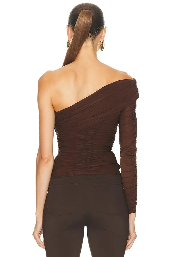 Ronny Kobo Adriene One-shoulder Top