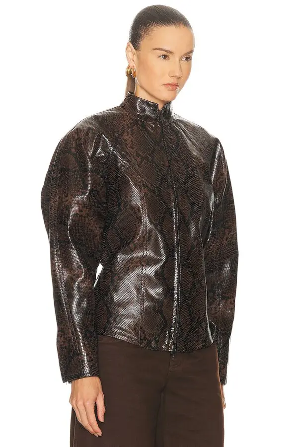 Stella McCartney Alter Snake Jacket