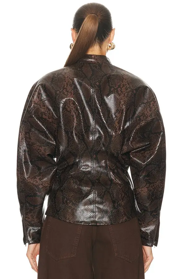 Stella McCartney Alter Snake Jacket